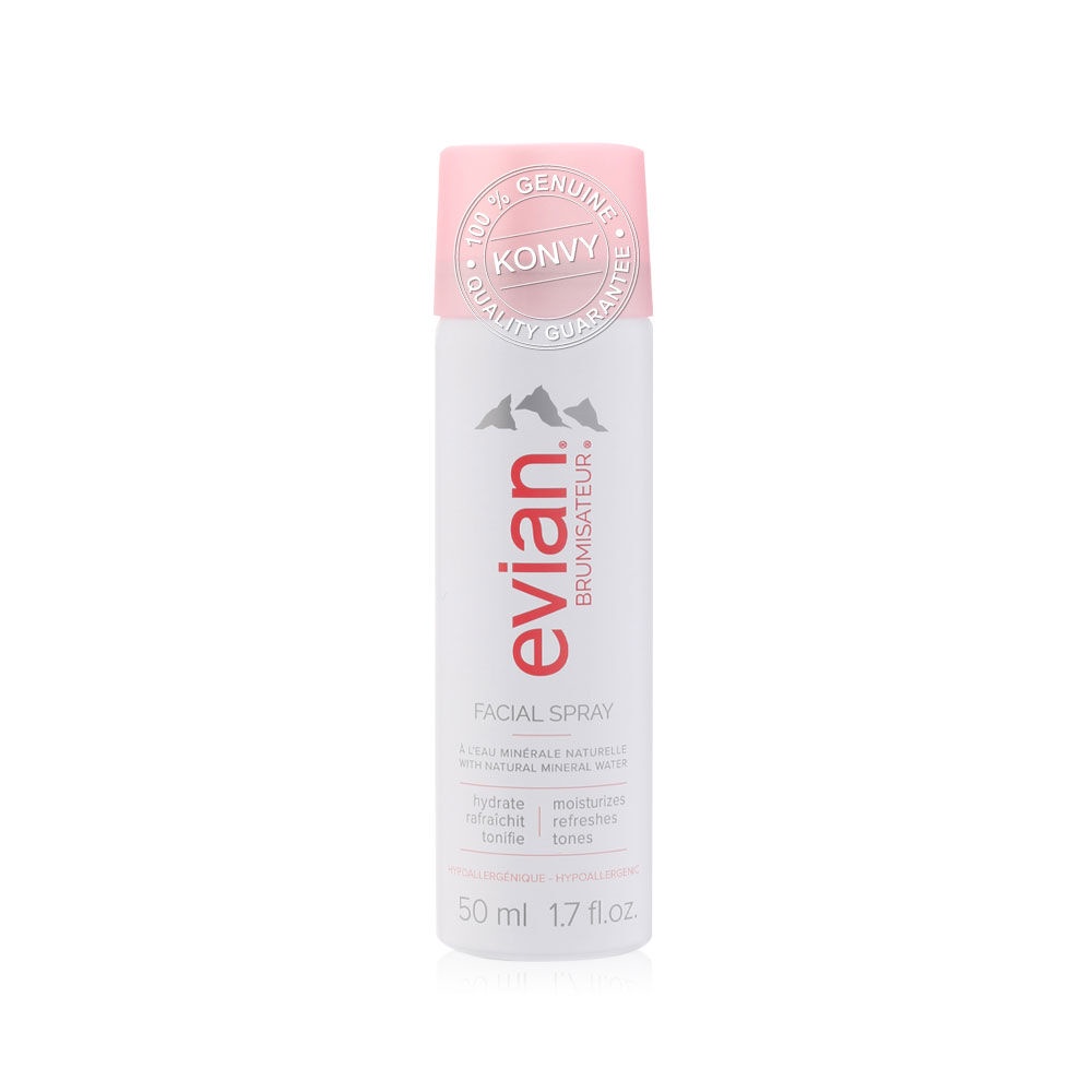 Evian Facial Spray เอเวียง สเปรย์น้ำแร่บำรุงผิวหน้า. | Shopee Thailand