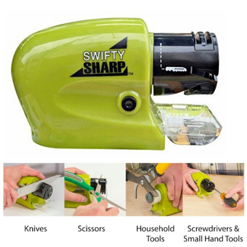 ที่ลับมีดอเนกประสงค์SWIFTY SHARP ลับมีด ลับกรรไกร ลับคมอุปกรณ์ทุกชนิด | Shopee Thailand