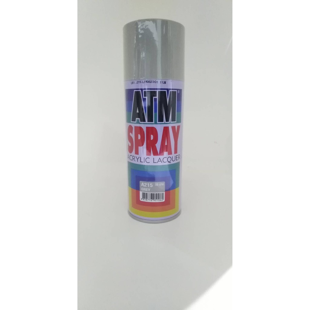 ATM Spray Acrylic Lacquer สเปรย์สำหรับงานอเนกประสงค์ ชนิดฟิล์ม มี 18 สี ...