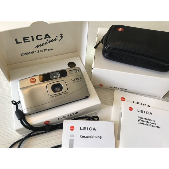 Leica mini3 สภาพสวยสะสม ยกกล่อง | Shopee Thailand