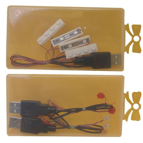 Universal LED Light Lighting Kit For Lego Toy Bricks Bar-type Lamp ...