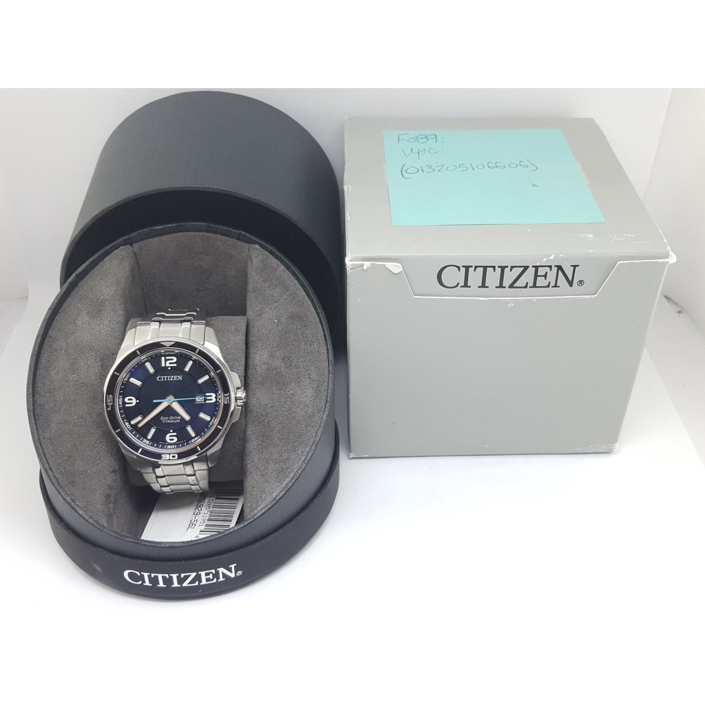 นาฬิกา CITIZEN MEN'S BM6929-56L ECO DRIVE พร้อมกล่อง (สภาพใหม่) ไม่มี ...