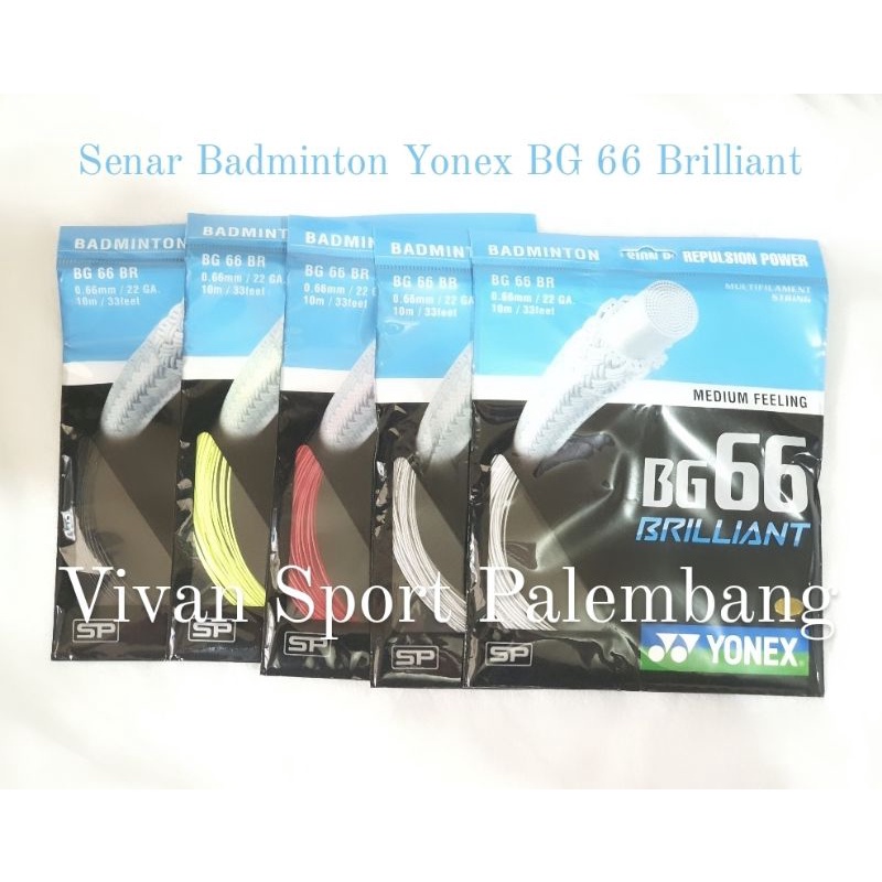 สายแบดมินตัน Yonex BG66 Brilliant/Yonex BG 66 Brilliant/BG 66 BR ...