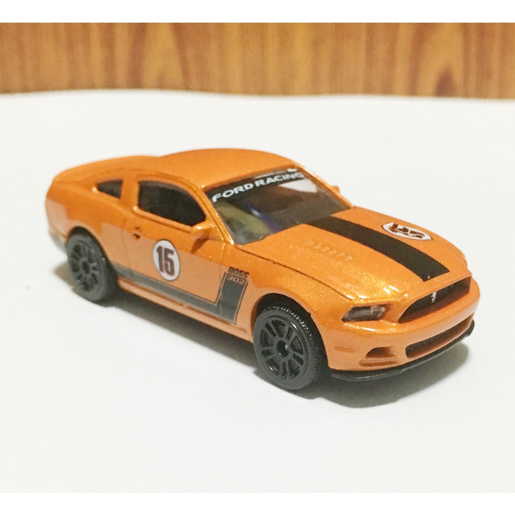Majorette Ford Mustang Boss - Racing no.15 - Metallic Orange Color ...