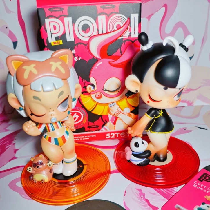 【ของแท้】กล่องสุ่ม ตุ๊กตาฟิกเกอร์ PIQIQI Little Monster Series 52TOYS ของเล่นสําหรับเด็ก | Shopee ...