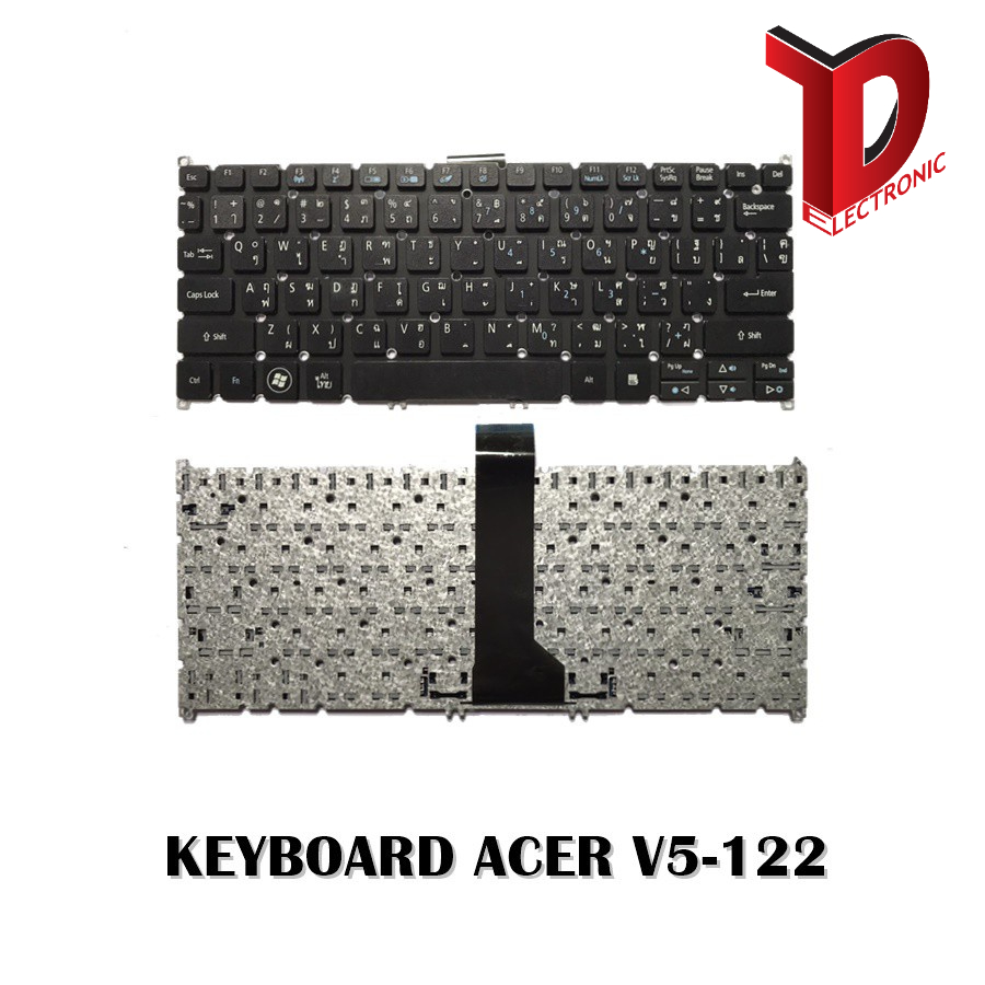 KEYBOARD ACER V5-122 V3-371 ,122P ,132 ,132P ,V5-132, V3-171 /คีย์บอร์ด ...