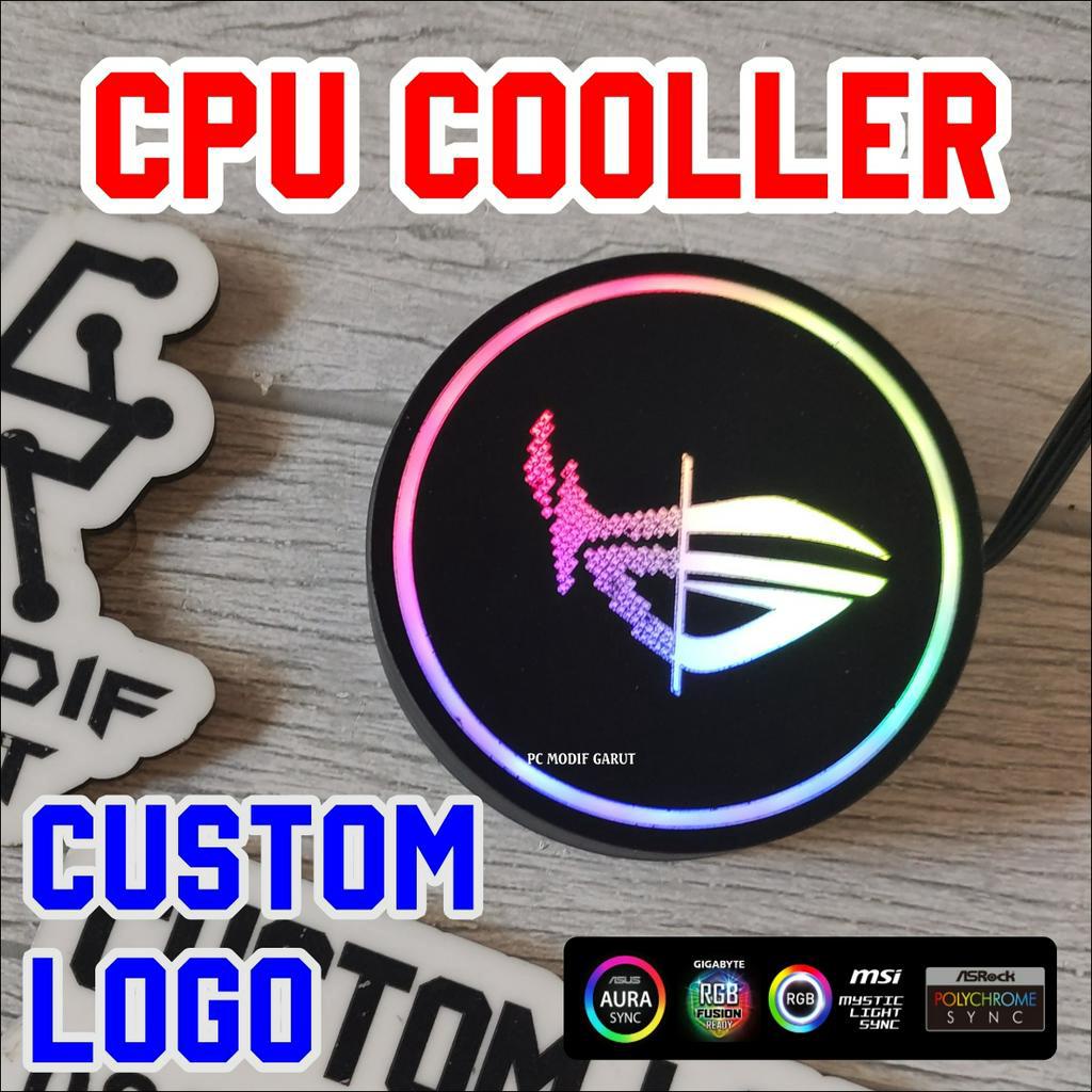 Cpu COOLER ROG EDITION โลโก้ที่กําหนดเองที่กําหนดเอง | Shopee Thailand