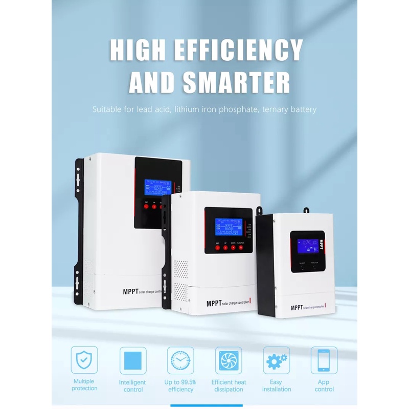 150V MPPT Solar Charge Controller | Shopee Thailand