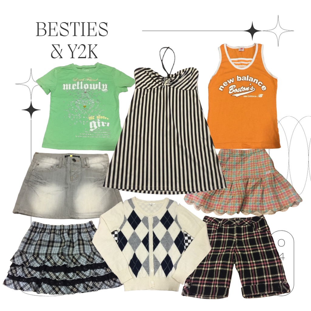 Y2k เสื้อผ้าสไตล์ y2k หลากแนว พร้อมส่ง | Shopee Thailand