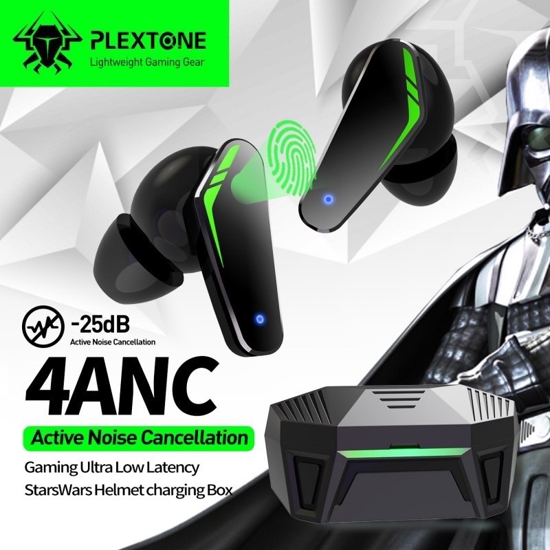 Plextone 4ANC หูฟังบลูทูธเกมมิ่ง Gaming earbuds | Shopee Thailand