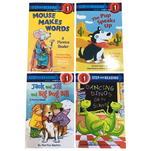 Step into Reading: Level 1 หนังสือภาษาอังกฤษเด็ก | Shopee Thailand