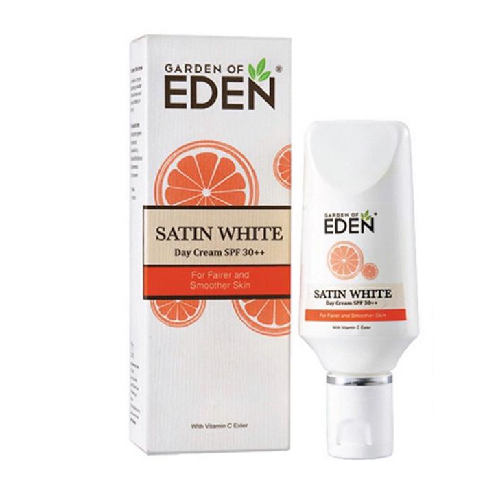Garden of Eden Satin White Day Cream SPF 30 ครีมบํารุงผิวหน้า 40 กรัม ...