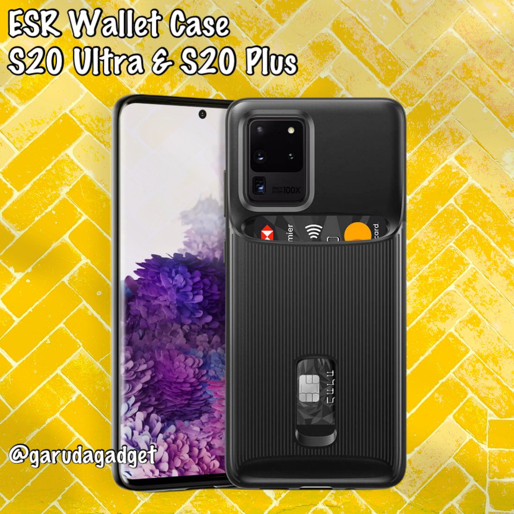 เคส Galaxy S20 Ultra/S20+ Plus ESR กระเป๋าสตางค์ การ์ด เกราะ เคส ของแท้ | Shopee Thailand