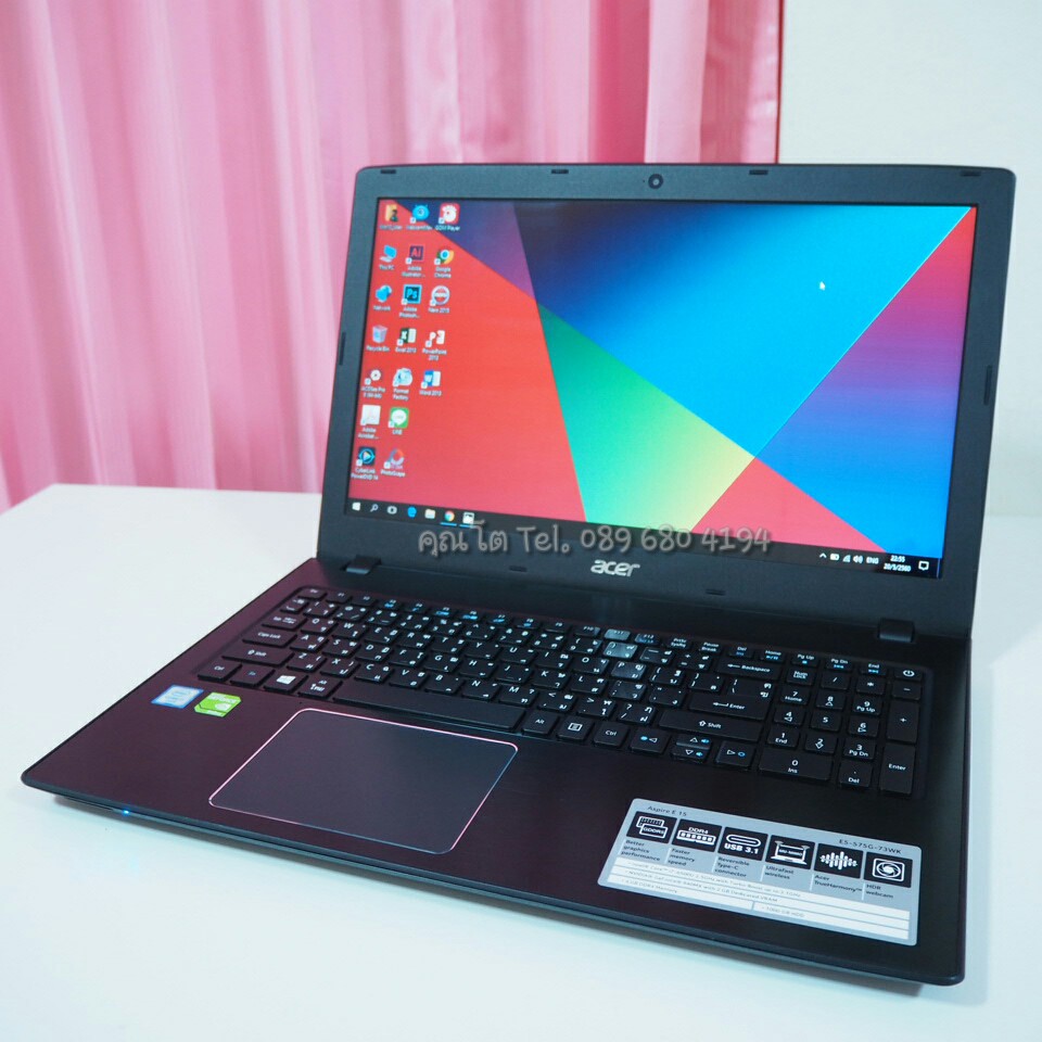 Acer E5-575G Core i7-6500U (GeForce GT 940MX 2GB) | Shopee Thailand