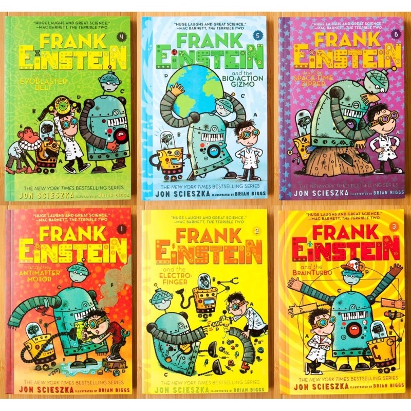 Frank Einstein หนังสือวรรณกรรมเยาวชน แนววิทยาศาสตร์ และสิ่งประดิษฐ์ เซต ...