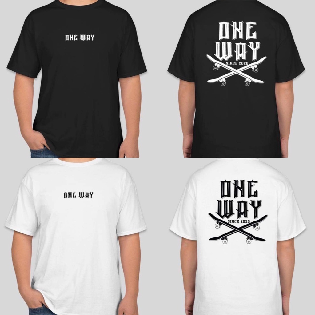 ONEWAY Skateboard T-Shirt | เสื้อผ้าใส่เล่นสเก็ตบอร์ดวันเวย์ | Shopee ...