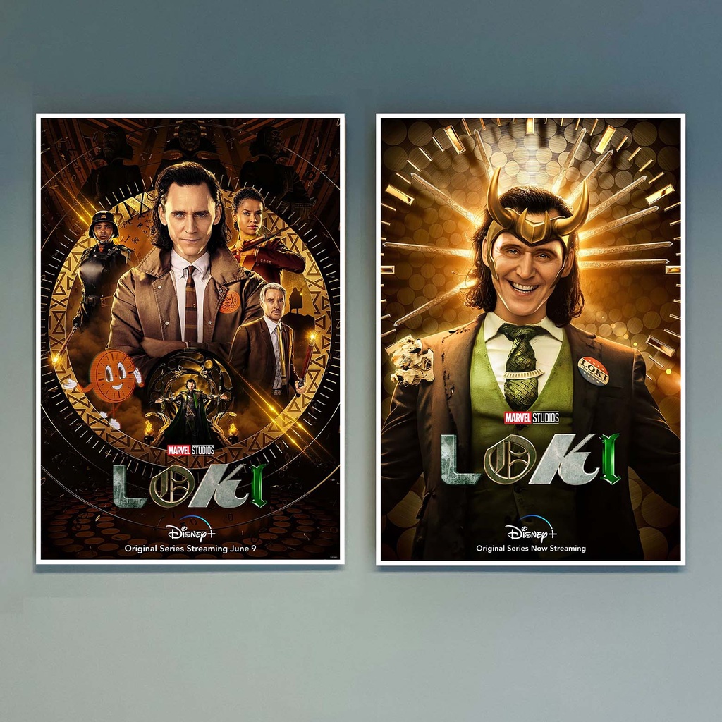 Loki Poster / TV Mini Series 2021 Marvel studios โปสเตอร์ขนาด 33x48 cm ...