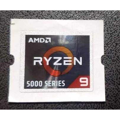 สติ๊กเกอร์ #SET4 - AMD RYZEN 3,5,7 Series 4000 - 8000 Athlon Ryzen ATI ...