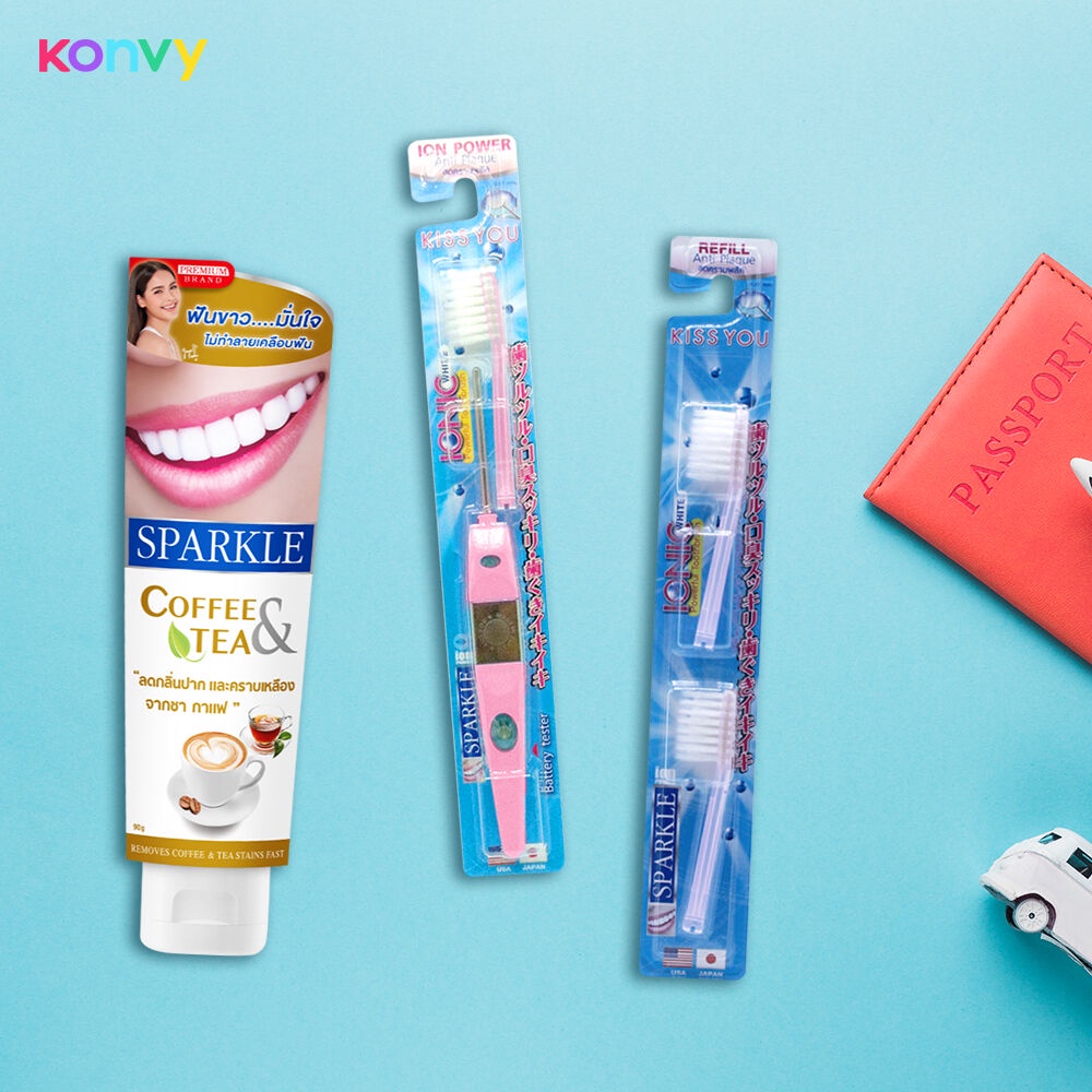 Sparkle Gift Set Coffee&Tea 90g + Ionic + Refill #Pink. | Shopee Thailand