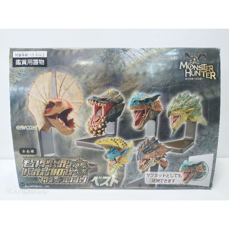Capcom Monster Hunter หัวMH หัวมอนส์เตอร์ Box set 6หัว ครบชุด มือ1แกะ ...