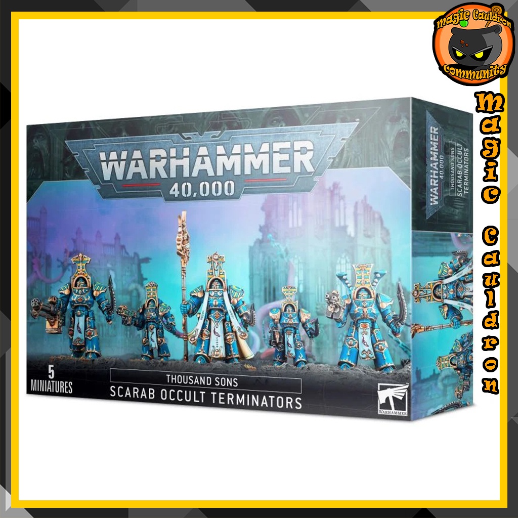Thousand Sons Scarab Occult Terminators Warhammer 40000 | Shopee Thailand