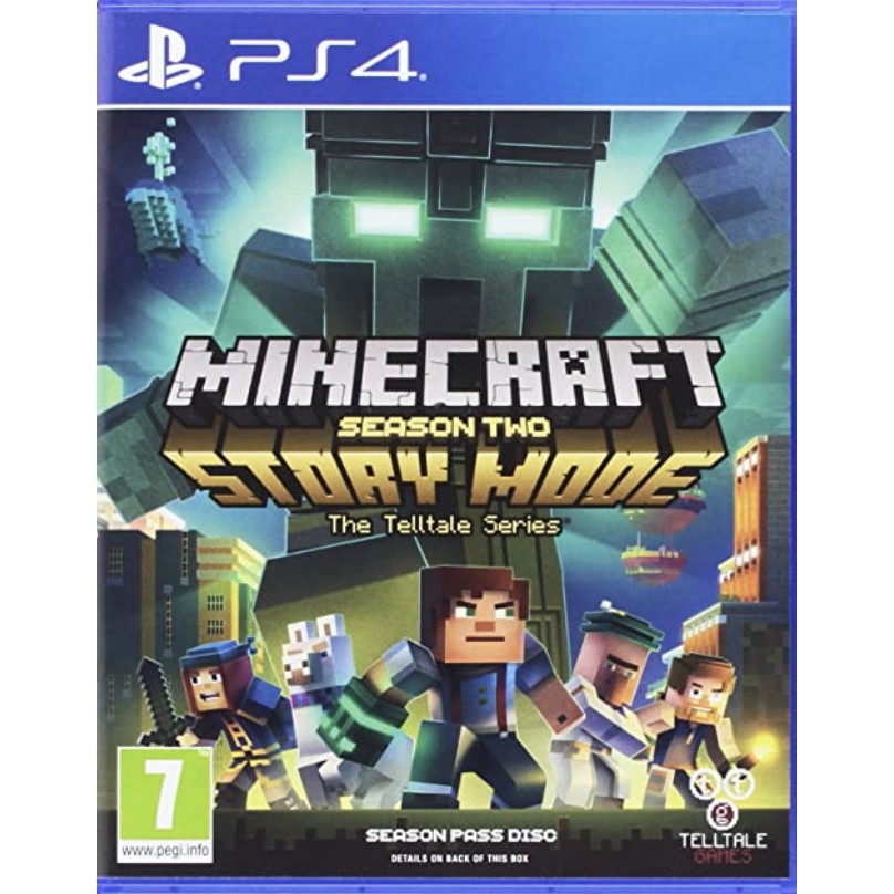 Playstation 4: Minecraft Story Mode: THE TELLTALE SERIES (ENG) | Shopee ...