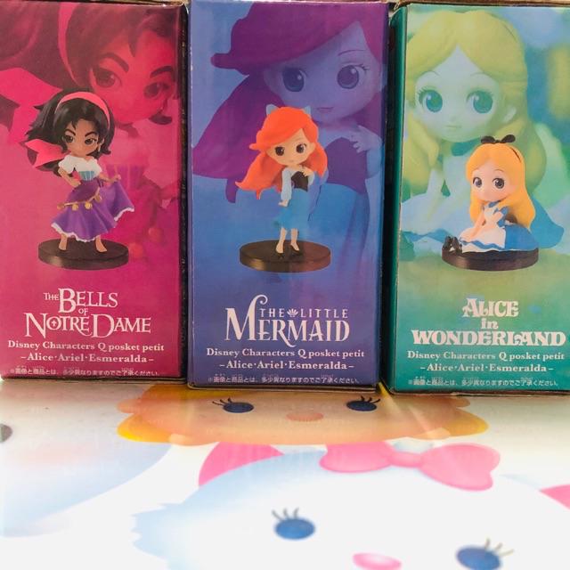 Q Posket Princesses Model Set Box 3 กล่อง ต่อ 1 Set | Shopee Thailand