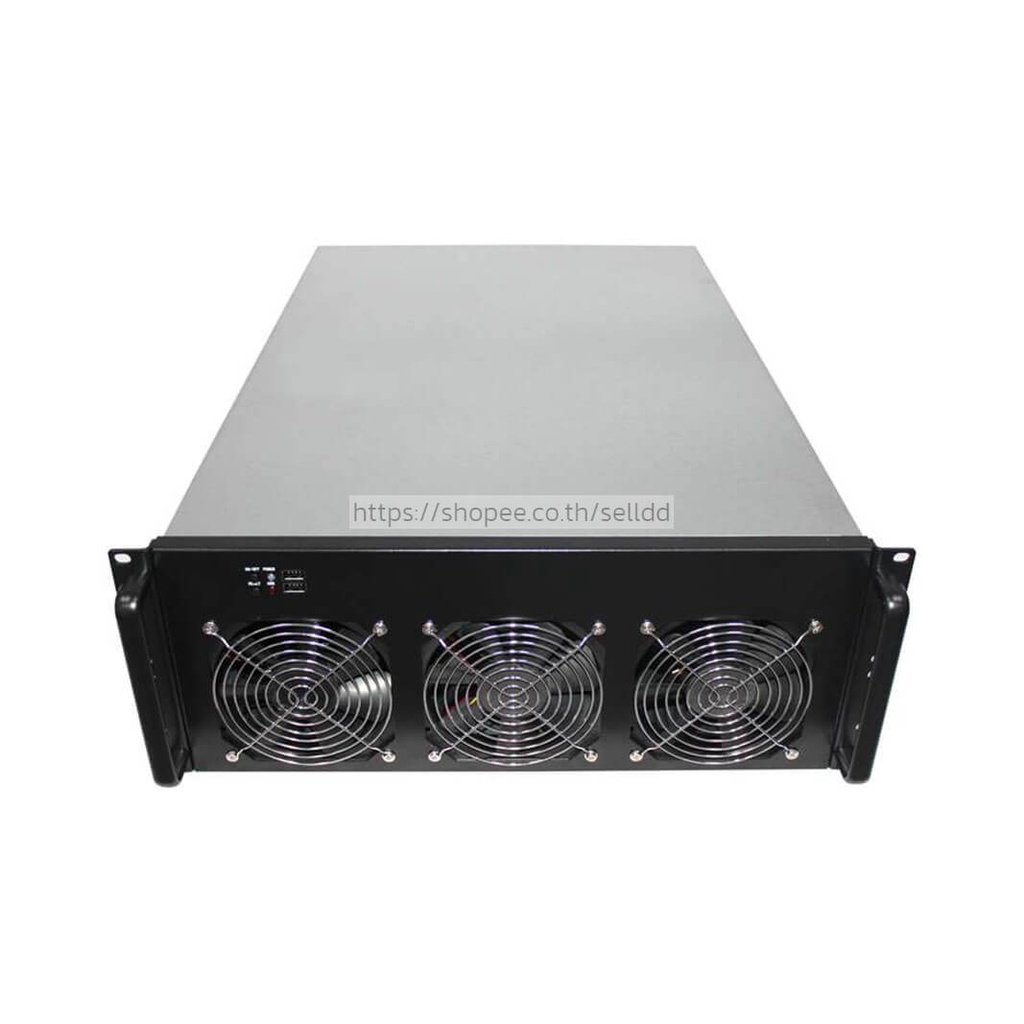 4U Mining Rig Case ขนาดการ์ด GPU พร้อมส่งในประเทศ | Shopee Thailand