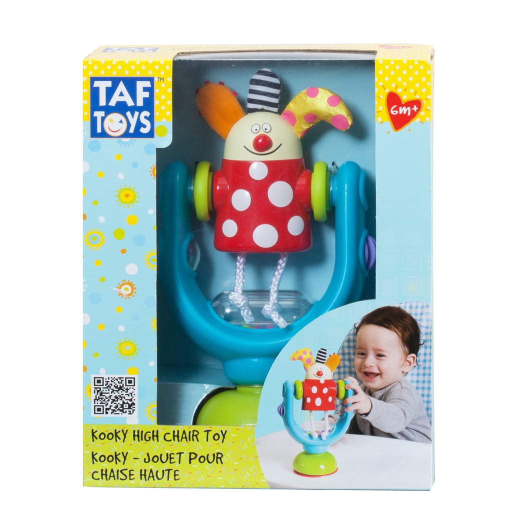 TafToys ของเล่นติดเก้าอี้กินข้าว Kooky High chair Toy TF-11515 | Shopee ...