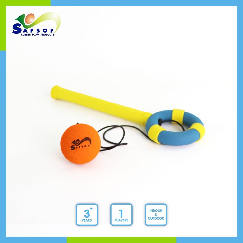 ปลอดภัย Safsof Swinging Ball สวิงบอล ของเล่นเด็ก ทำจากยางฟองน้ำ รุ่น SL ...