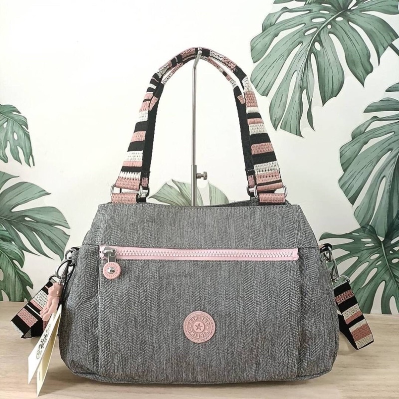 Kipling Damen Orelie Henkeltasche handbag กระเป๋าถือหรือสะพาย ขนาดกลาง ...