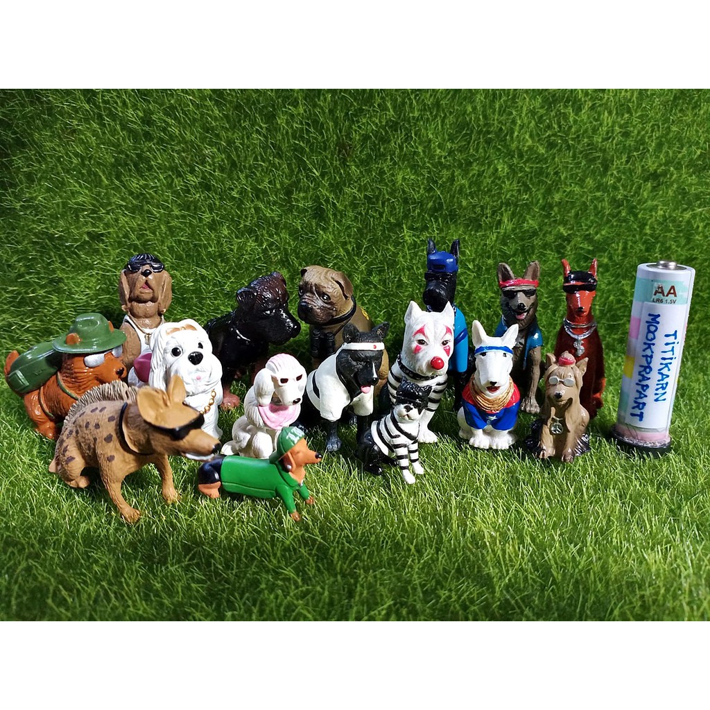 (มีของพร้อมส่ง) Model โมเดลหมางาน HOMIES Hood Hounds Dog Pound Vol.3 ...