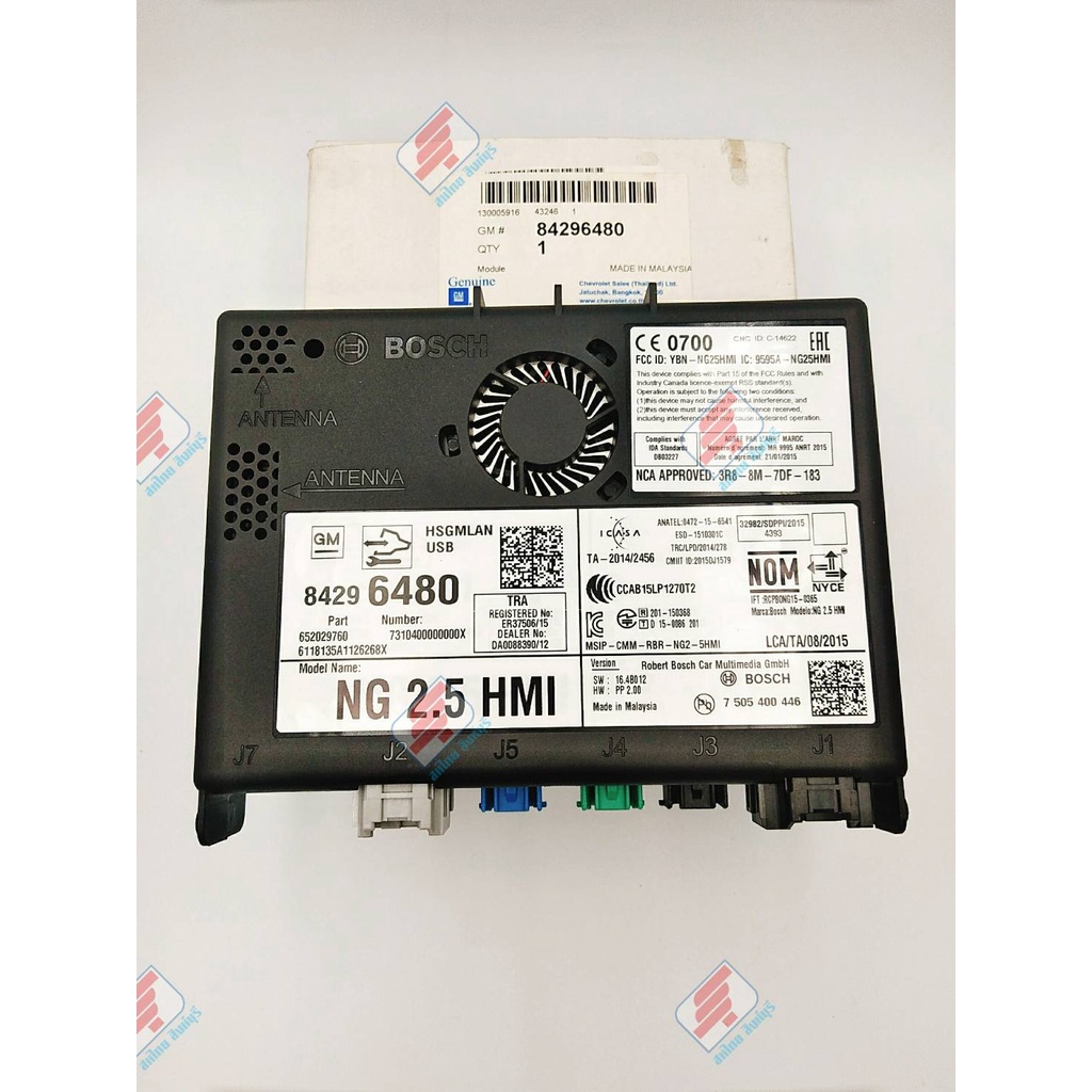 โมดุลควบคุมหน้าจอ [ ของแท้ ] 84296480 Trailblazer และ Colorado GMI ปี ...