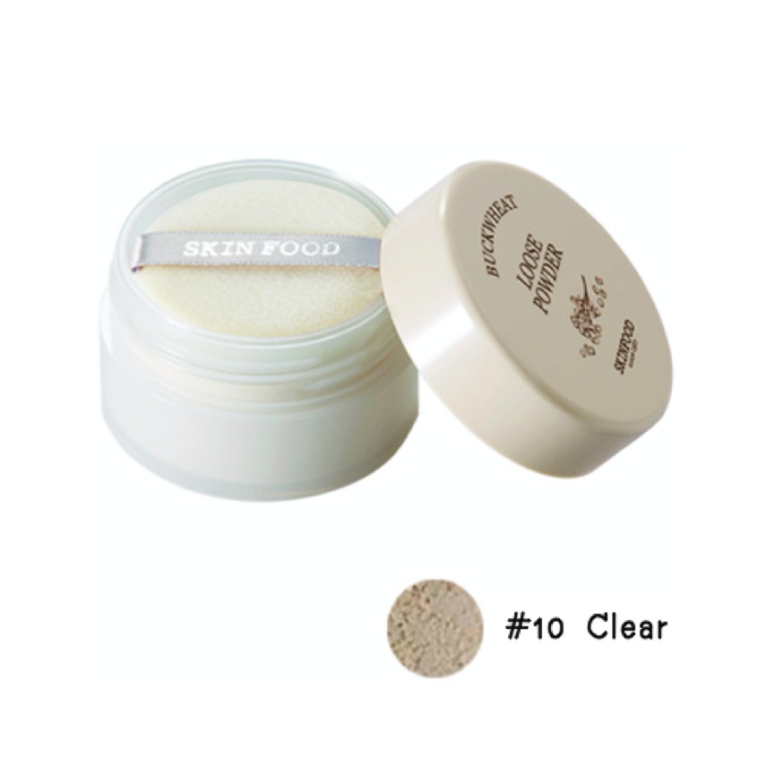 Skinfood แป้งฝุ่น Buckwheat Loose Powder #10 Transparent (สีขาว ...