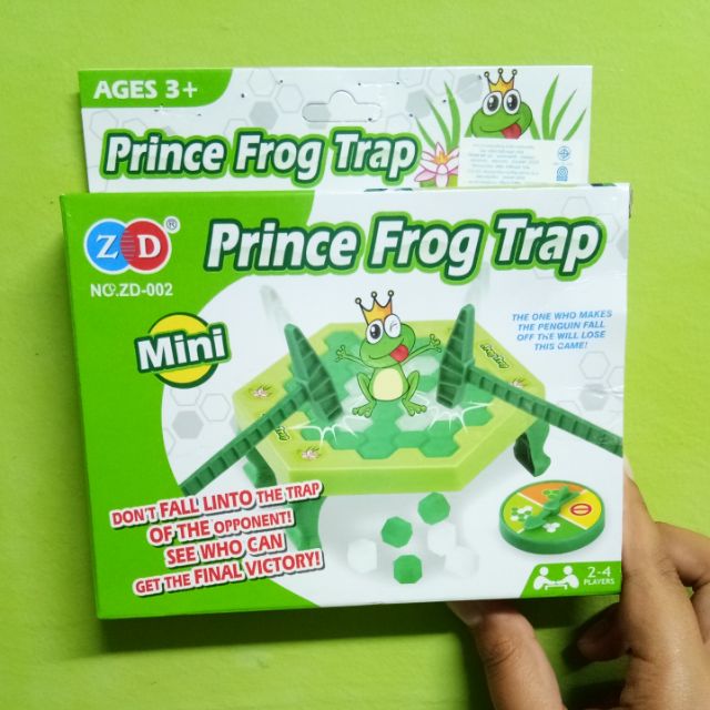 เกมทุบน้ำแข็ง เจ้าชายกบ mini prince frog trap | Shopee Thailand