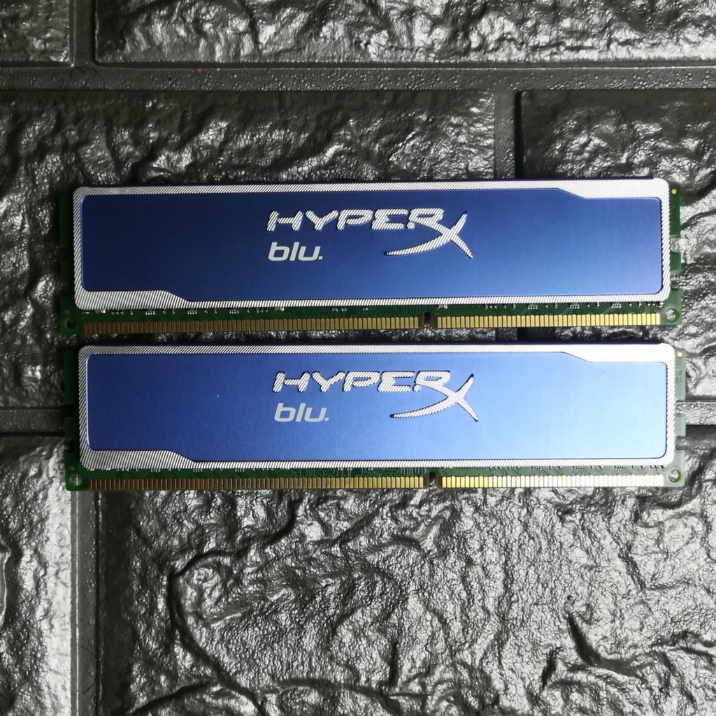 แรมคู่ 16G DDR3(1600) (8GBX2) Kingston HyperX Blu ประกันLT | Shopee ...