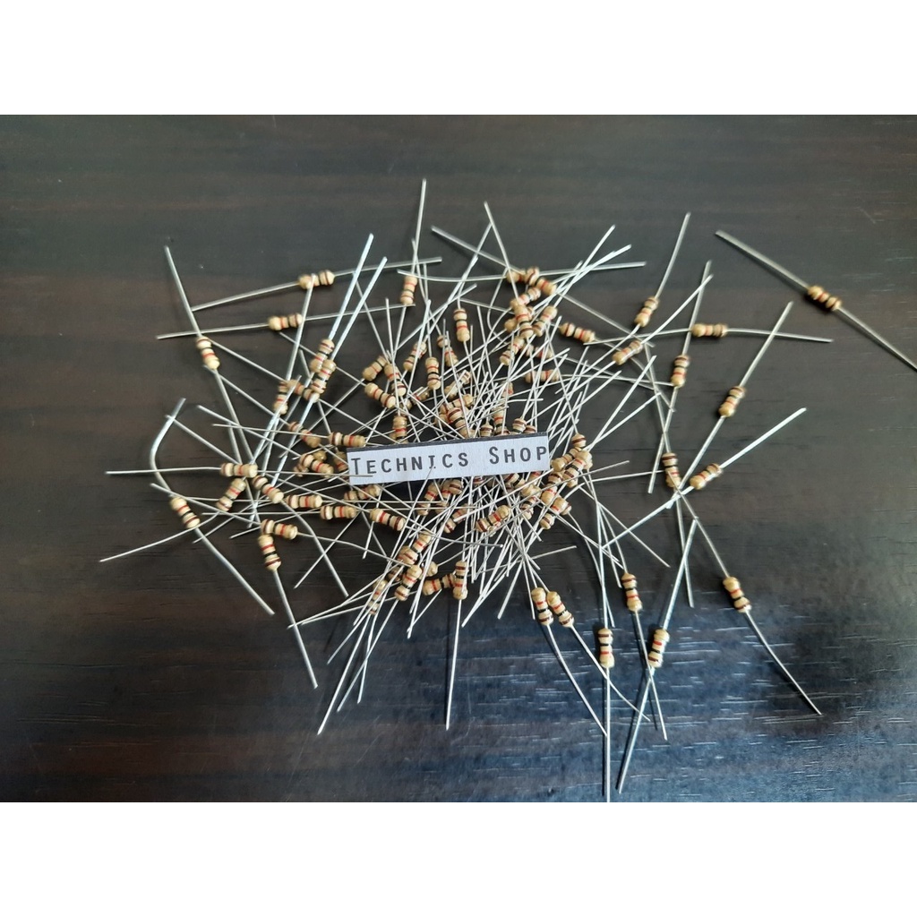 ตัวต้านทาน 1 kโอห์ม 1/4W จำนวน 20 ตัว Resistor 1 KOhm 20 pcs. | Shopee ...
