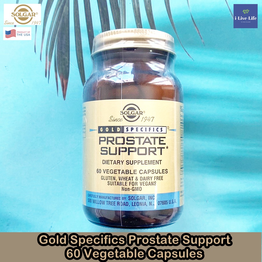 Solgar - ต่อมลูกหมาก Gold Specifics Prostate Support 60 Vegetable ...