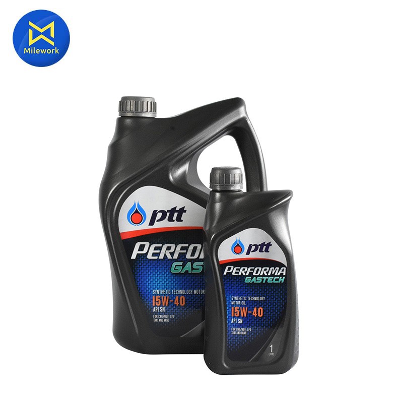 น้ำมันเครื่อง PERFORMA GAS TECH(15W40) 4L+1L PTT (403773) | Shopee Thailand