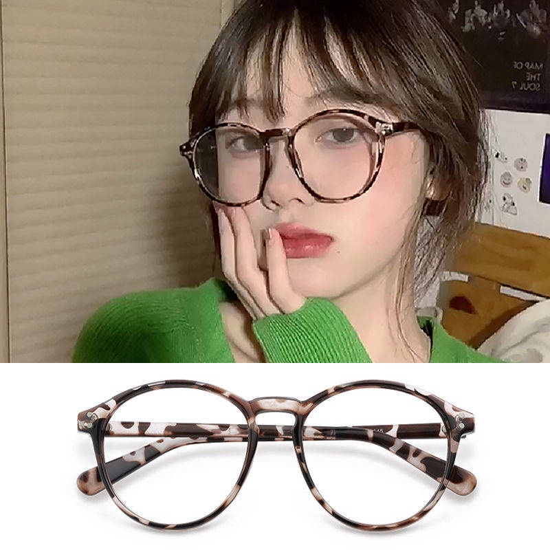 แว่นตา MIKE TEA COLOR รุ่นเกาหลีของ Myopia, Round Face Ultra -Light ...