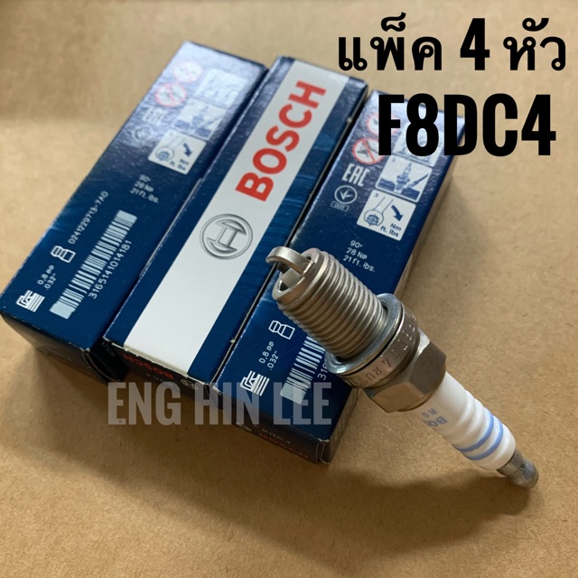 BENZ หัวเทียน BOSCH (แพ็ค4หัว/6หัว) Nickel F8DC4 รถเบนซ์ เครื่อง M104 ...