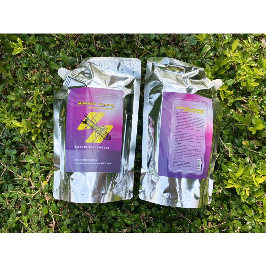 ผงกำจัดปลวก ฟิโพรนิล (Fipronil) 0.5 % w/w ฟิปฟอร์ซ เพาเดอร์ FIPFORCE ...