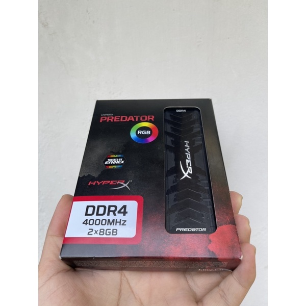 [แรม มือ 2 ประกัน Synnex] Ram Kingston HyperX Predator Bus 4000 MHz ...