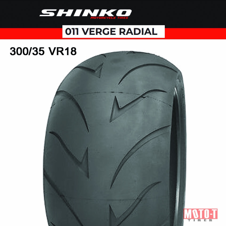 ยาง Shinko 011 Verge Radial tire 300/35 VR18 | Shopee Thailand