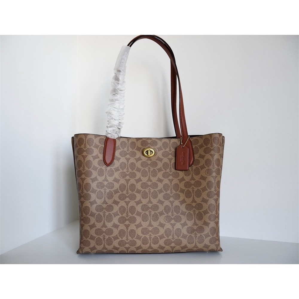us นำเข้า⭐️ Coach C0693 C0691 C0690 C0689 Willow Tote กระเป๋าช้อปปิ้ง ...
