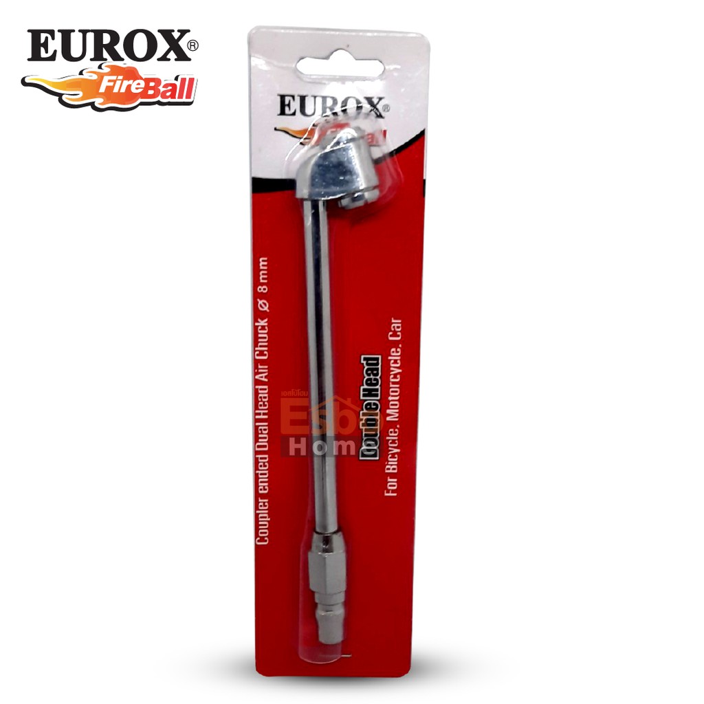 หัวเติมลมยาว 2 ทาง EUROX #10-110-025 | Shopee Thailand