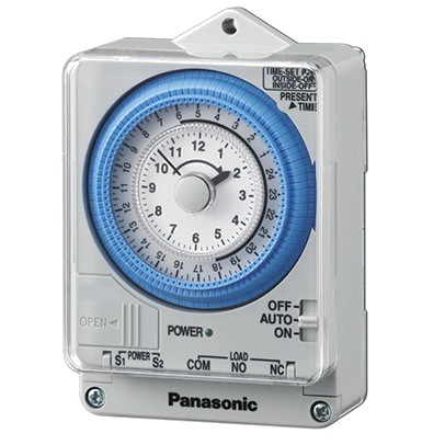 Panasonic นาฬิกาตั้งเวลา พานาโซนิค 24 ชั่วโมง มีแบตเตอรี่สำรองไฟ ...