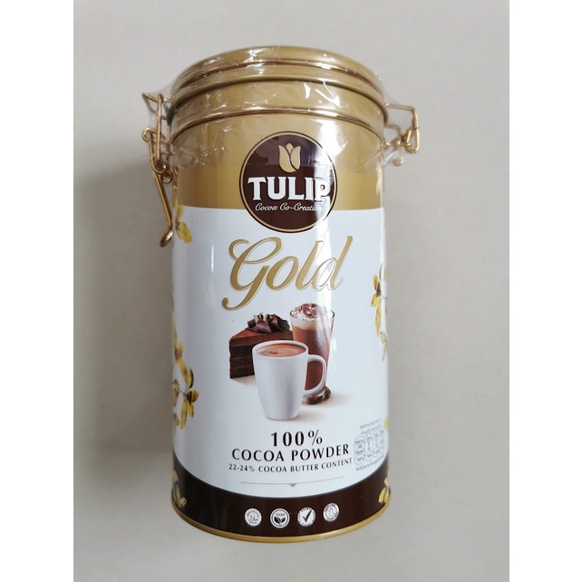 Tulip gold 100% cocoa powder โกโก้ผง 475g และ 400g. | Shopee Thailand