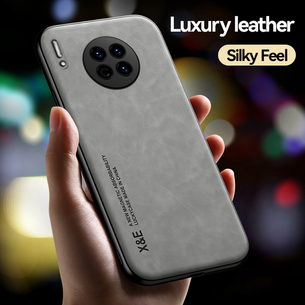Luxury Silky Feel PU เคสหนัง Huawei Mate 30 Pro 20 X 20X Soft TPU ฝาหลัง Mate30 Mate20 ปลอกกัน ...