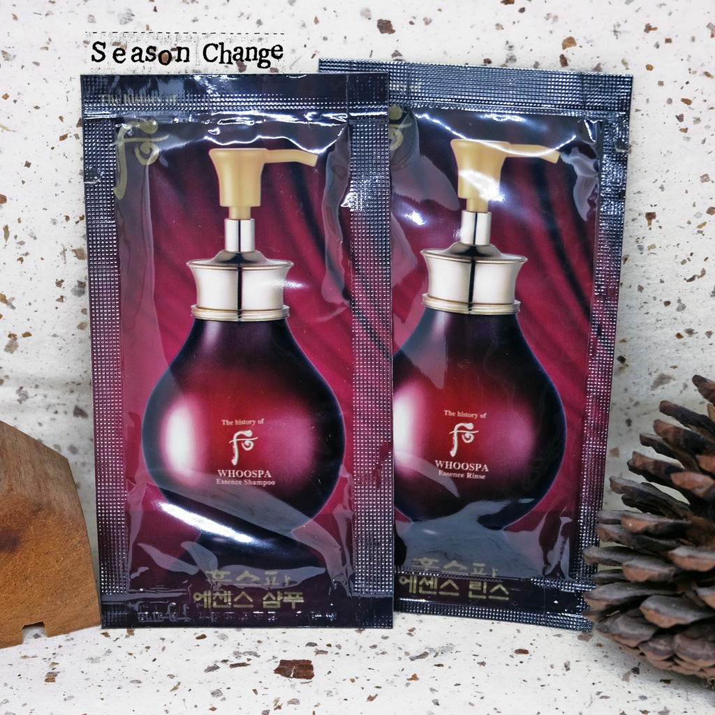 The History of Whoo SPA Essence Shampoo 8 ml & Rinse 8 ml | Shopee Thailand